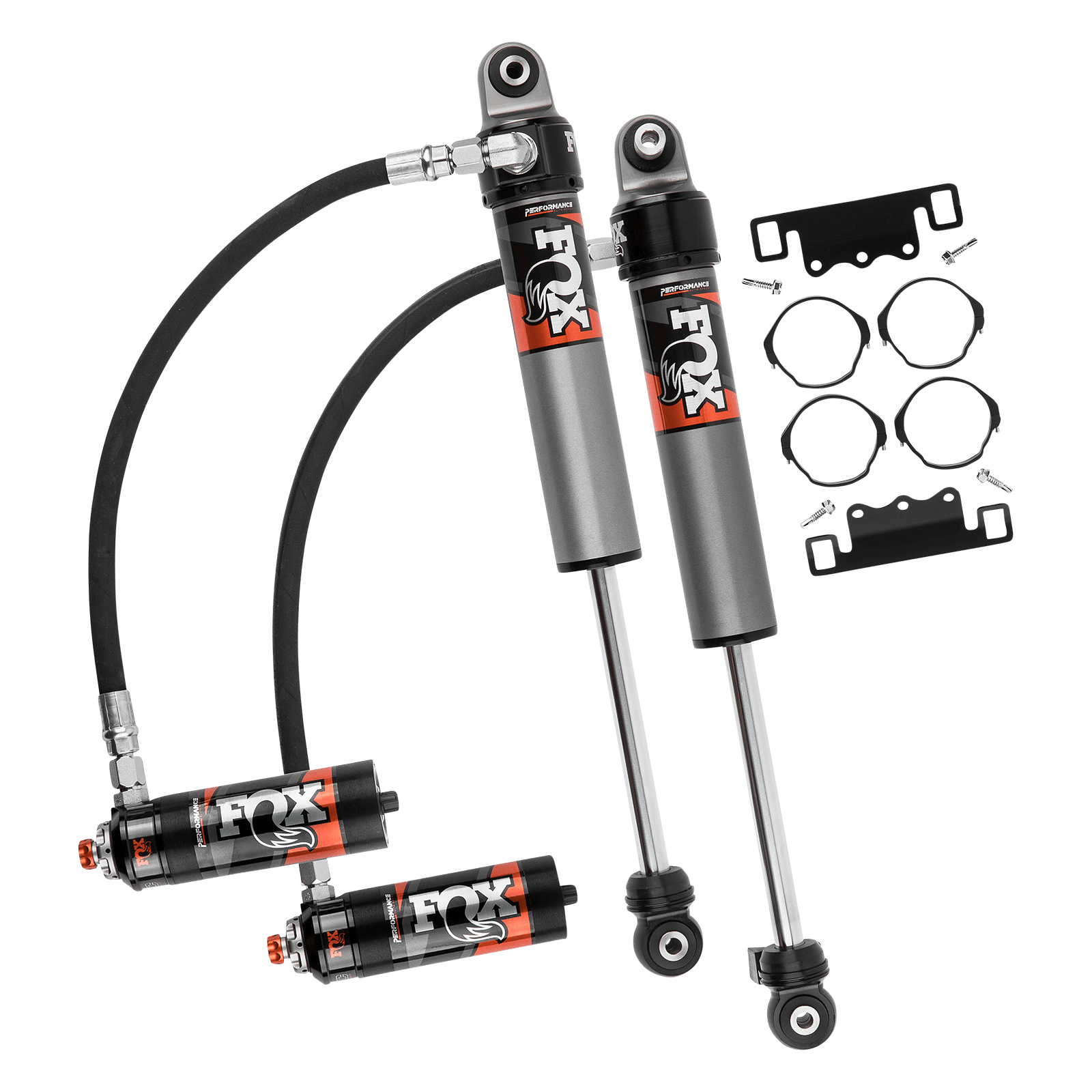 FOX 2.5 Front Shocks w/ DSC Reservoir Adjuster | 3.5-4 Inch Lift ...